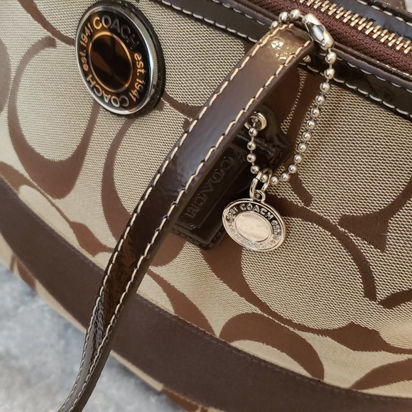 Coach | Bags | Coach Signature Print Tote | Poshmark